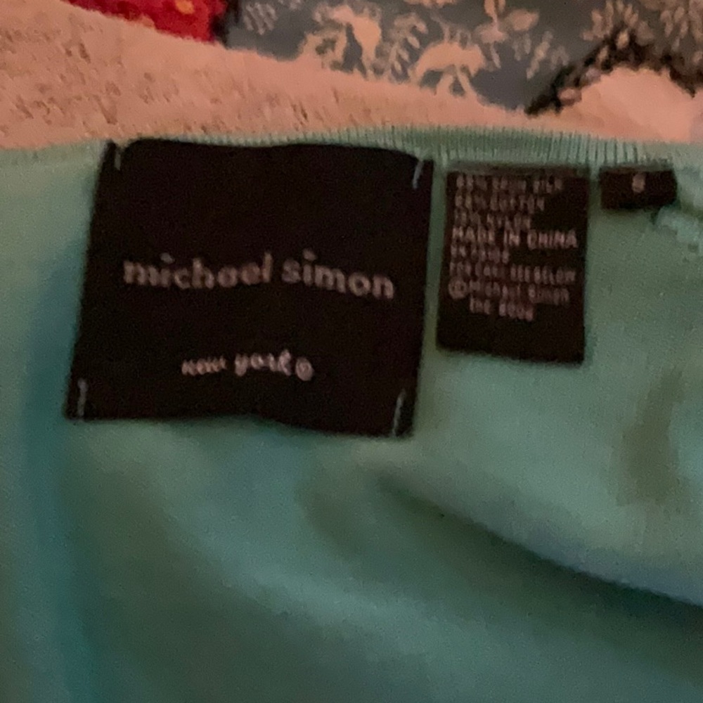 Vintage Michael Simon Parakeets Sweater - Gem